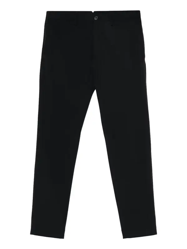 Incotex Tapered-leg Chinos - Black