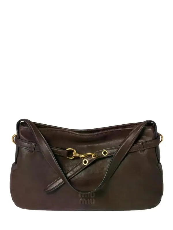Miu Miu Aventure Shoulder Bag - Brown