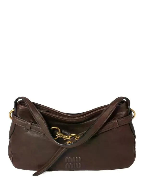 Miu Miu Aventure Shoulder Bag - Brown