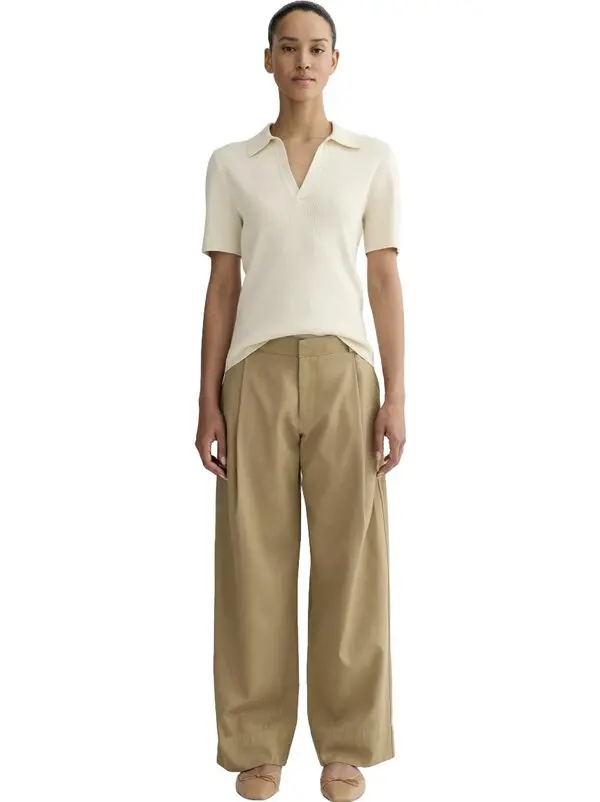 Everlane Low-rise Chino Pant - Ash Brown