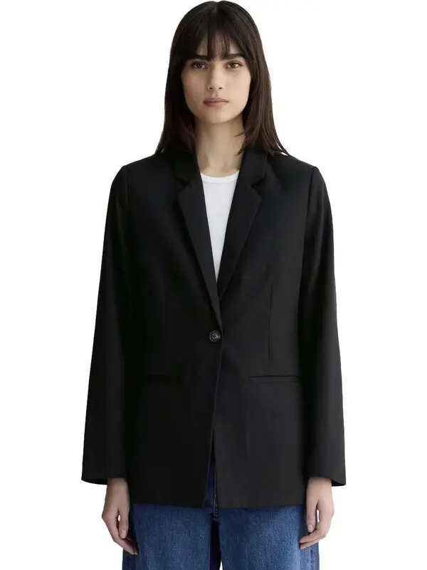 Everlane Relaxed Blazer - Black
