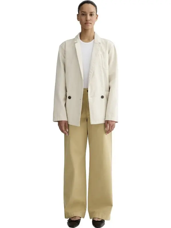 Everlane Wide-leg Chino - Classic Khaki