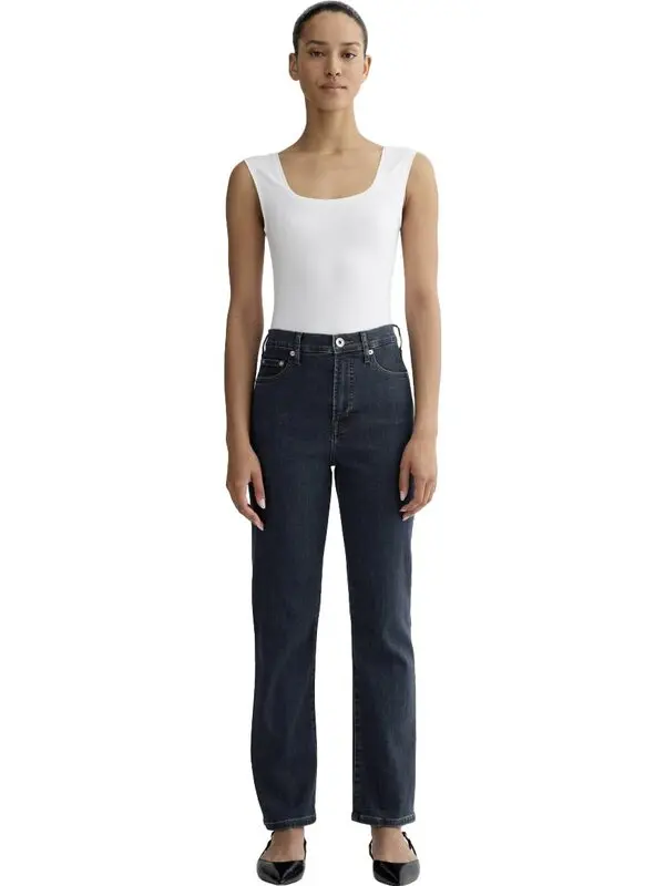 Everlane High-key Stovepipe Jean - Dark Indigo