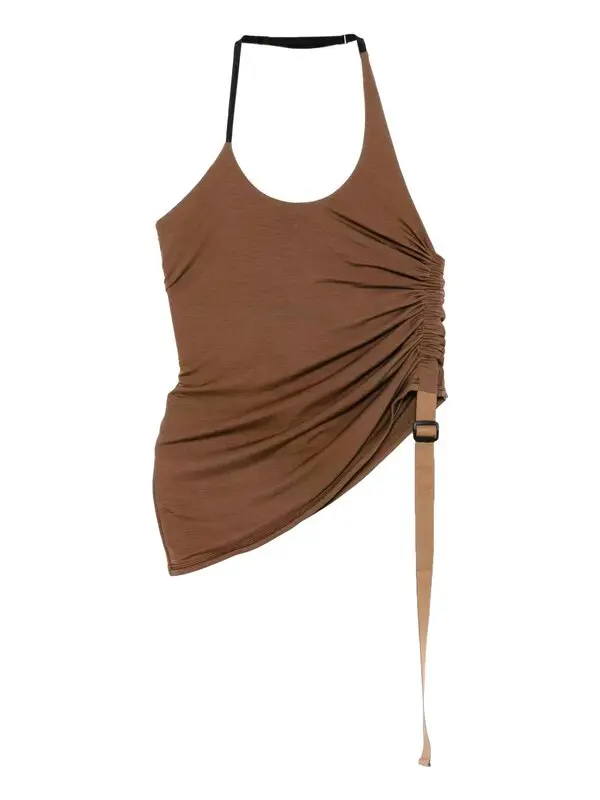 Helmut Lang Wind Harness Top - Brown