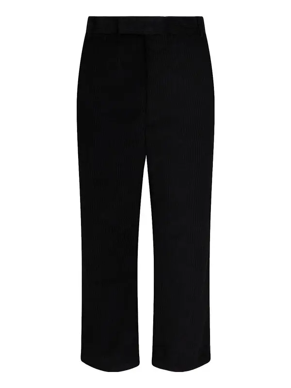 Thom Browne Cotton Corduroy Trousers - Black