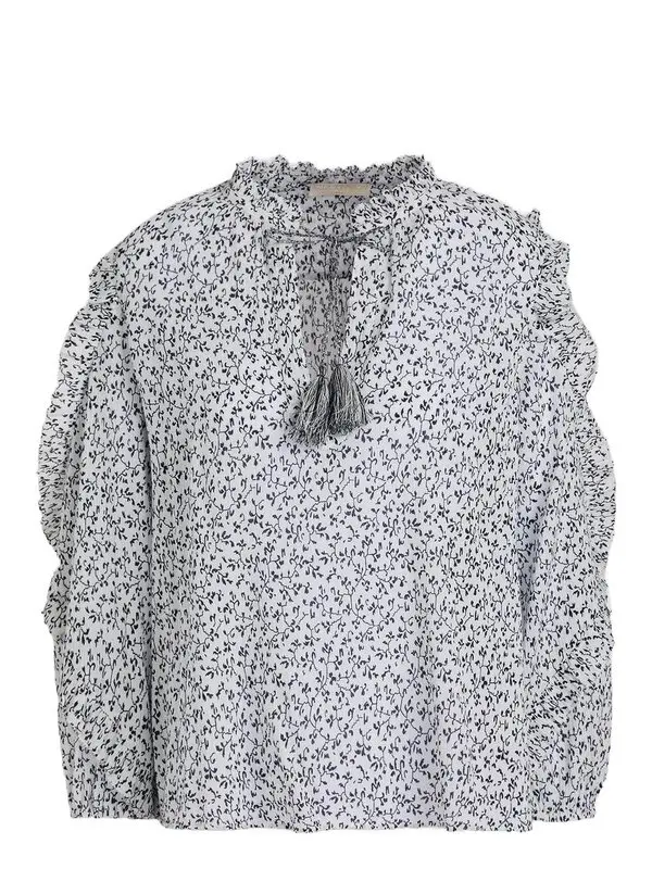 Ulla Johnson Lillian Floral-print Blouse - White
