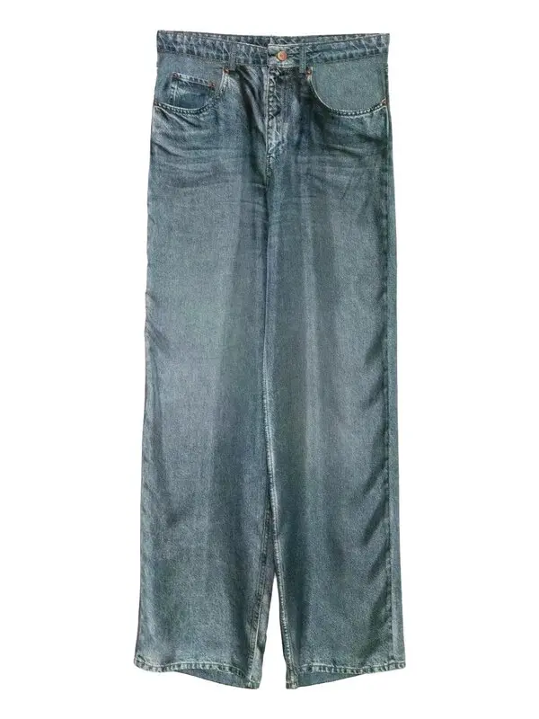 PIERRE-LOUIS MASCIA Aloe Trousers - Blue