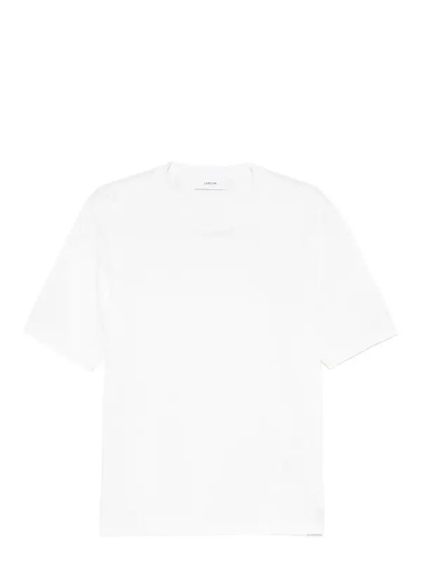 LARDINI Crew-neck T-shirt - White