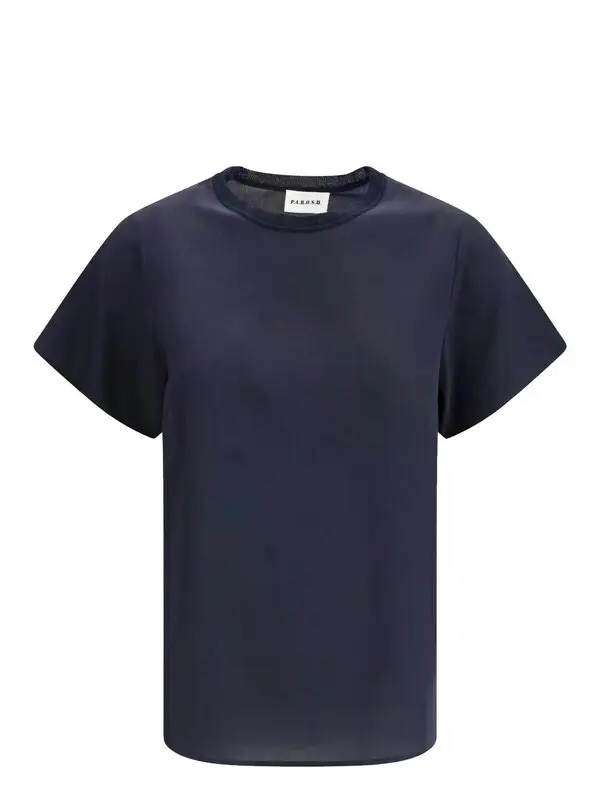 P.a.r.o.s.h Silk T-shirt - Blue