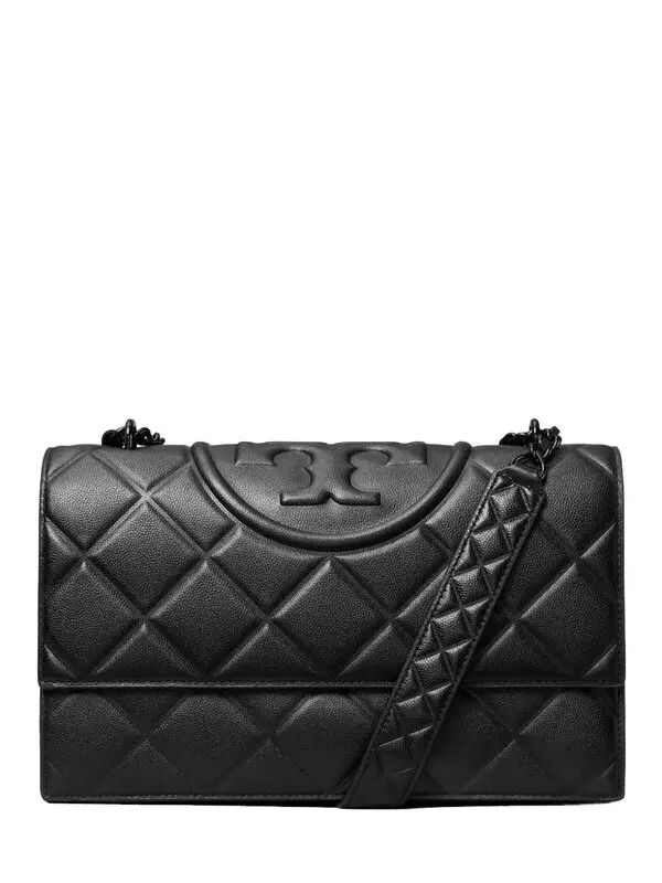 Tory Burch Small Fleming Shoulder Bag - Black