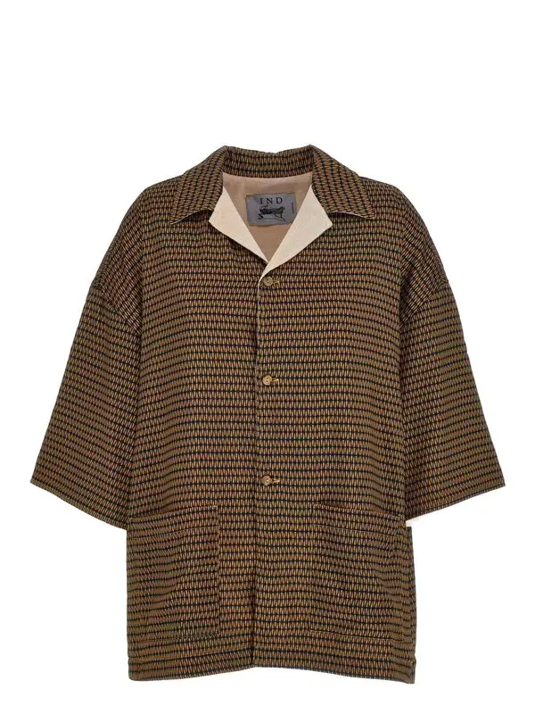 INDACUM Reversible Shirt - Brown