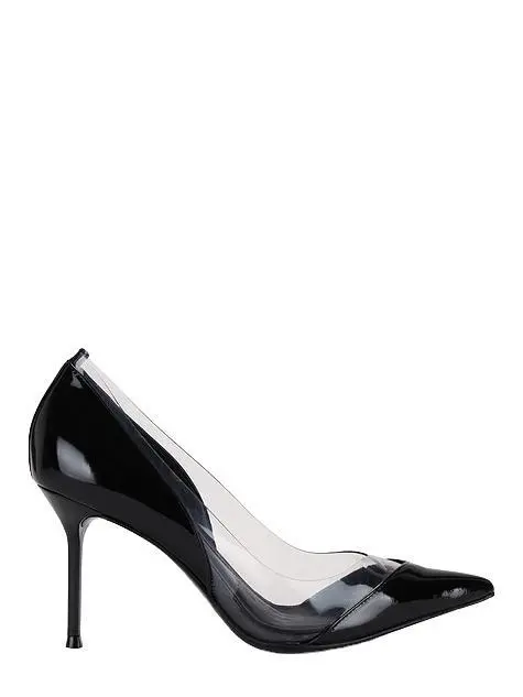 Schutz Andie Pump - Black & Transparente