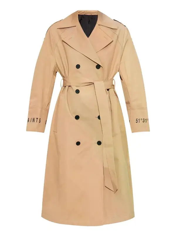 ALLSAINTS Demmi Trench Coat - Neutrals