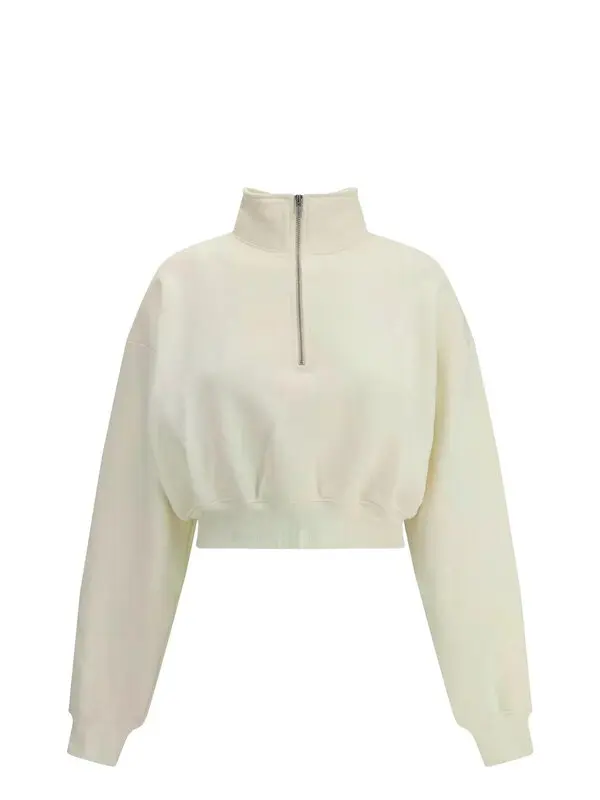 Eterne Cropped Sweatshirt - Neutrals