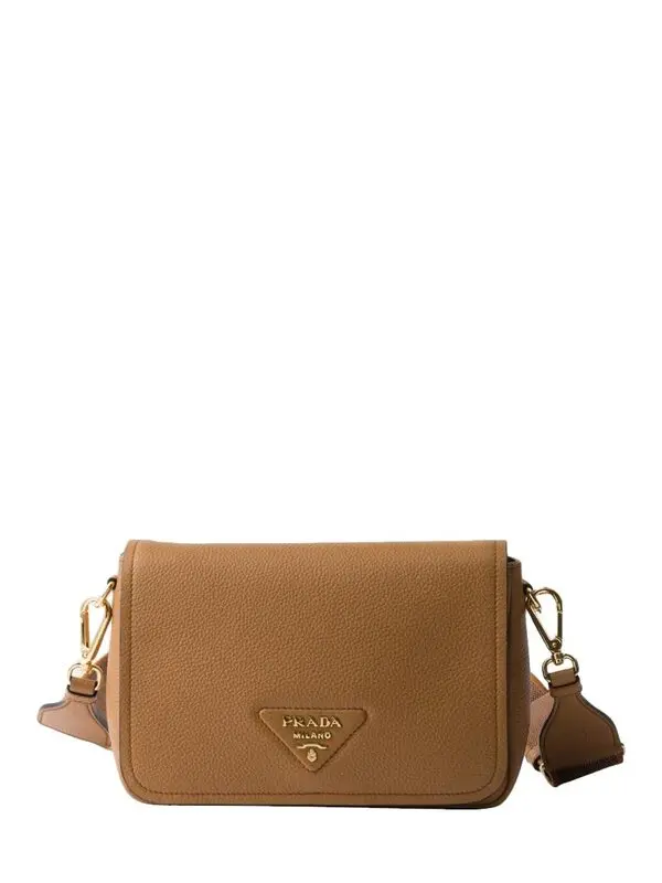 Prada Daino Leather Crossbody Bag - Cara