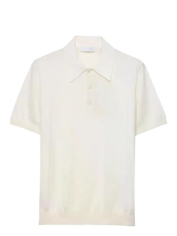 Prada Cotton Polo Shirt - White