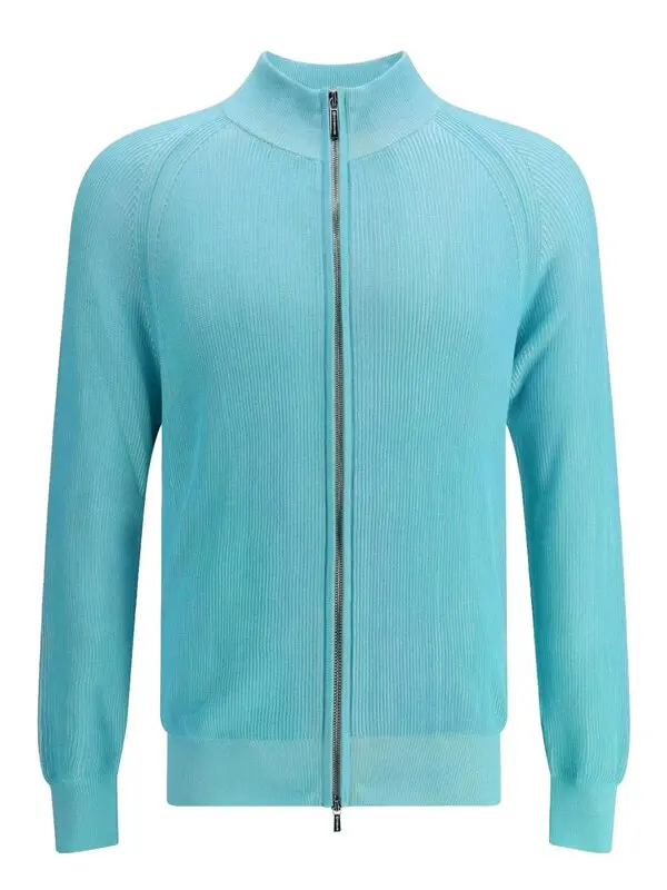 MOORER Dean-sia Cardigan - Blue
