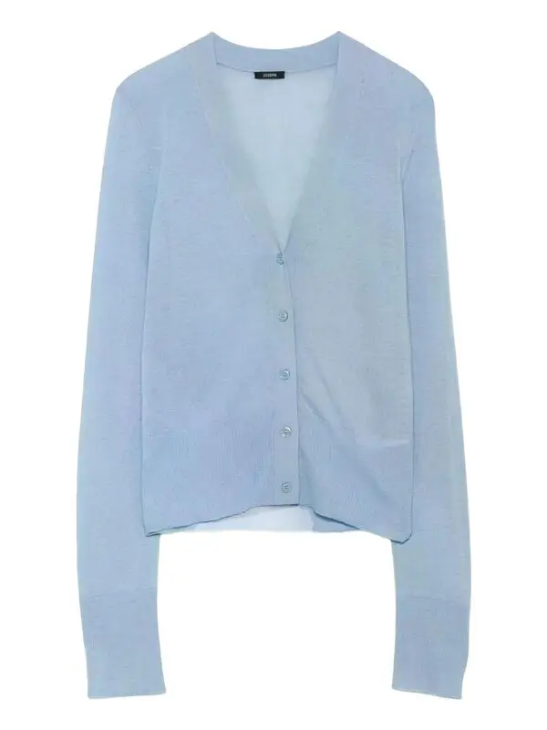 JOSEPH Cashair Cardigan - Blue