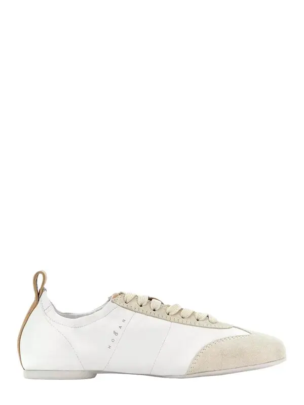Hogan Leather Sneakers - White