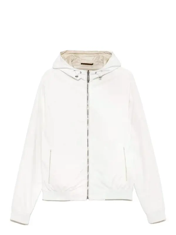 MOORER Dennys Jacket - White