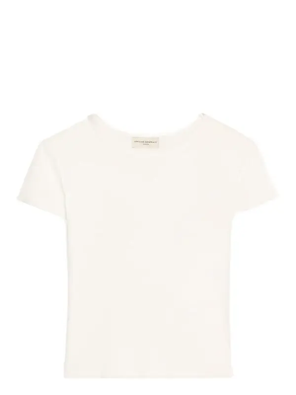 Officine Générale Lara Short-sleeve Shirt - White