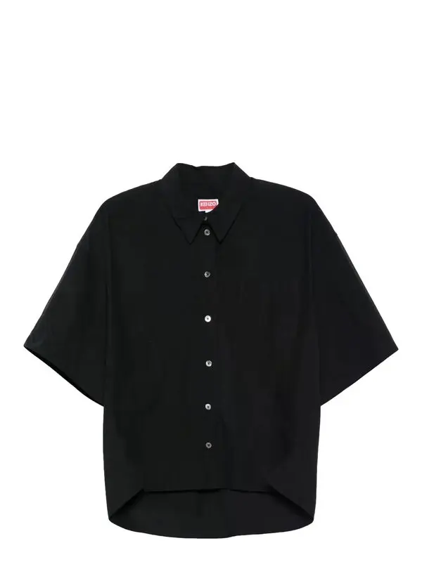 Kenzo Cotton Shirt - Black