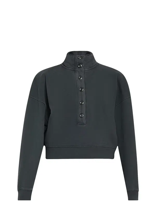 Citizens Of Humanity Mirelle Buttoned Pullover - Charcoal