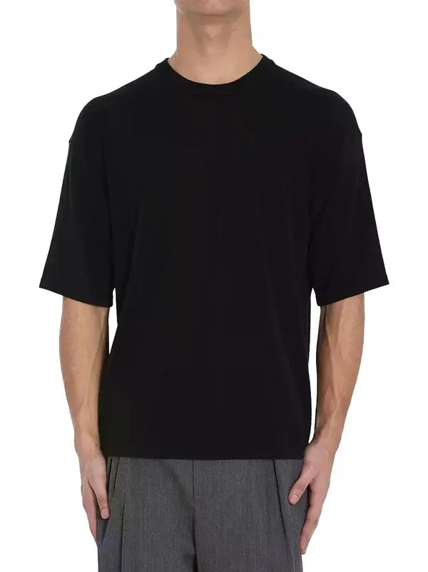 ROBERTO COLLINA Cotton T-shirt - Black