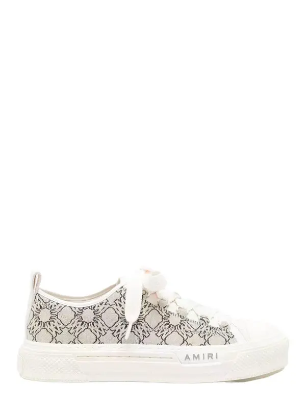 Amiri Court Low Top Sneakers - Grey