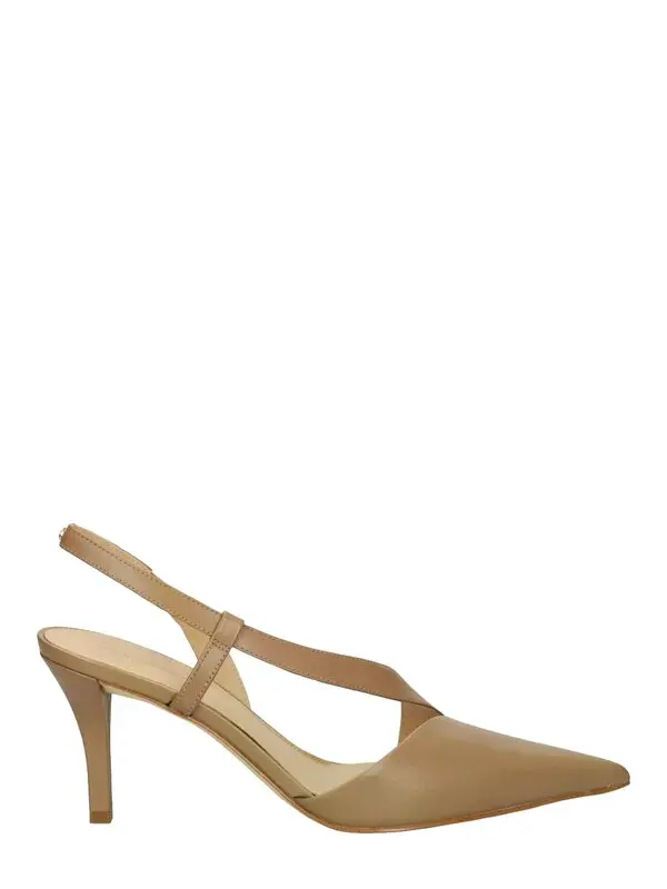 Michael Kors Leather Pumps - Brown