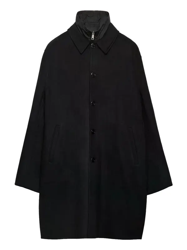 Prada Cashmere Coat - Black