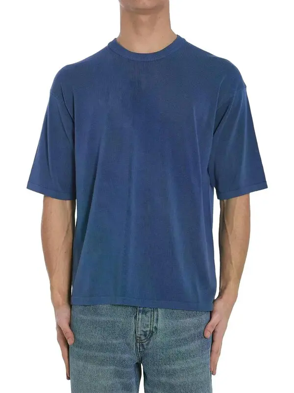 ROBERTO COLLINA Cotton T-shirt - Blue