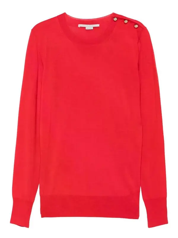Stella McCartney Fine-knit Top - Red