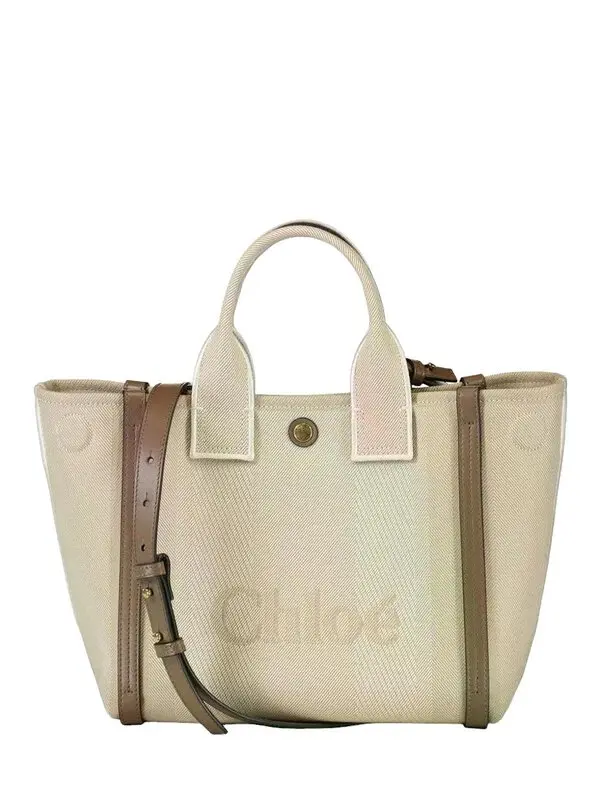 Chloé Carry Tote Bag - Neutrals