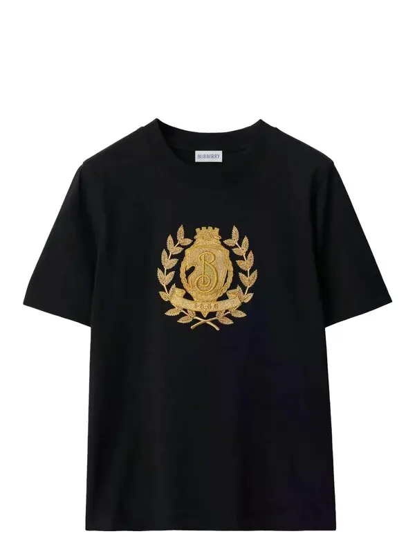 Burberry Crest T-shirt - Black