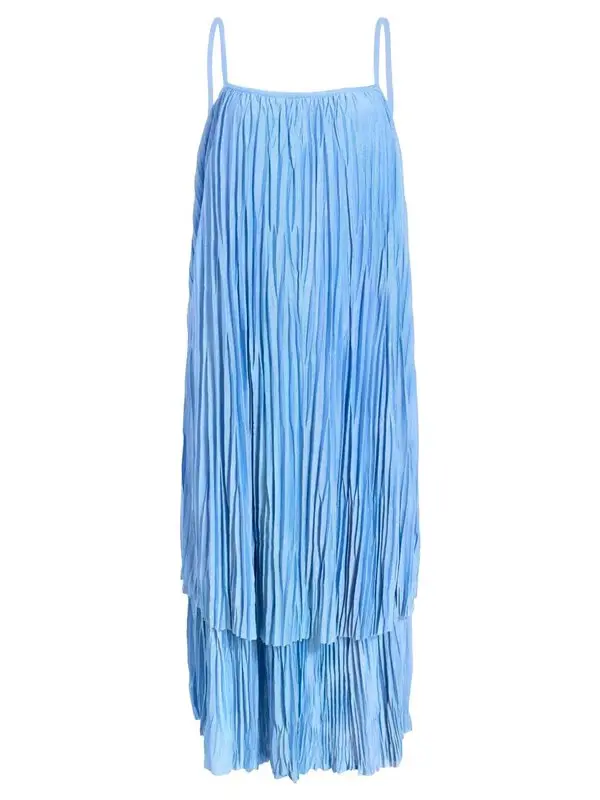 Proenza Schouler White Label Clyne Midi Dress - Blue