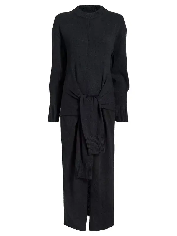 Proenza Schouler Luca Midi Dress - Black