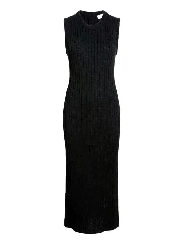 Proenza Schouler White Label Leighton Midi Dress - Black