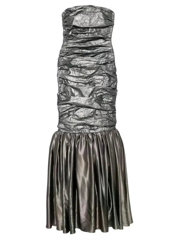 ALMAZ Metal Siren Gown - Silver