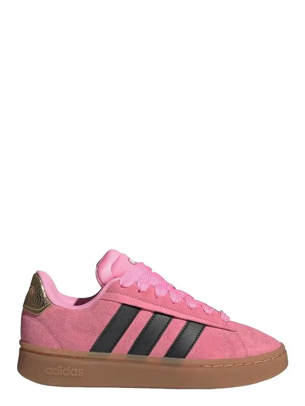 Adidas Grand Court Alpha 00s Sneakers - Bliss Pink/core Black/gold Metallic