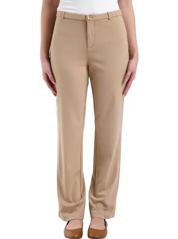 CAPSULE 121 Straight Leg Pant - Beige