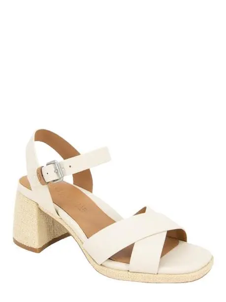 Gentle Souls By Kenneth Cole Rimini Platform Sandal - Stone Leather