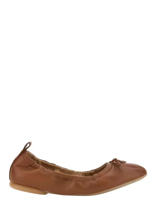Hogan H684 Ballet Flats - Brown