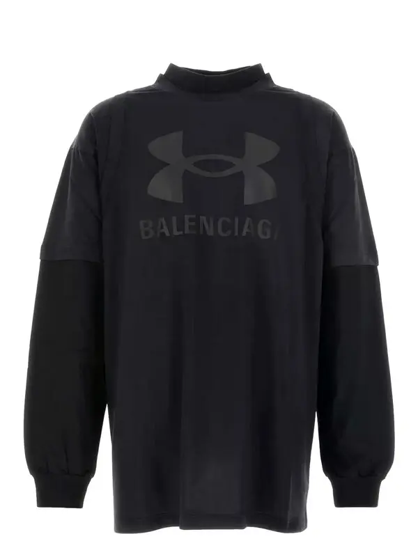Balenciaga X Under Armour Layered T-shirt - Black