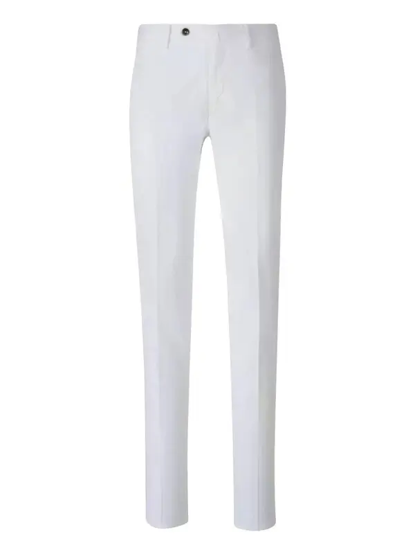 PT TORINO Straight-leg Trousers - White