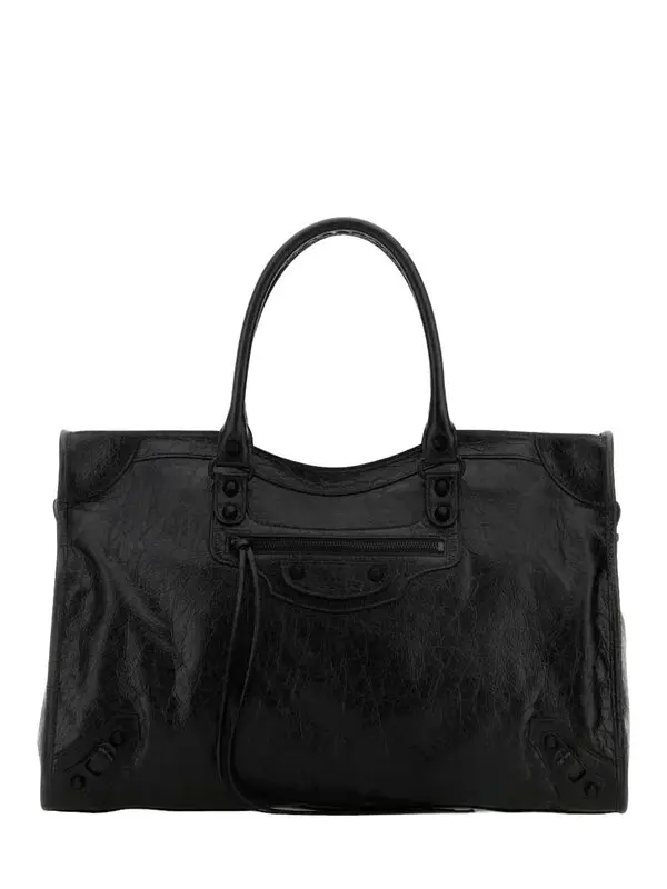 Balenciaga Large Le City Tote Bag - Black