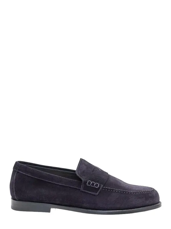 DOUCAL'S Penny Loafers - Blue