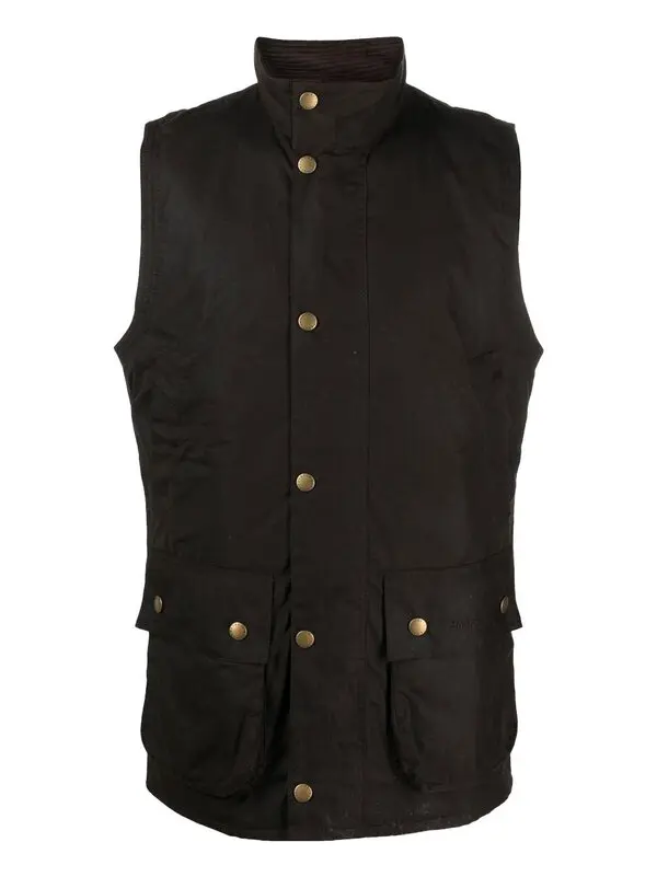 Barbour Westmorland Wax Waistcoat - Green