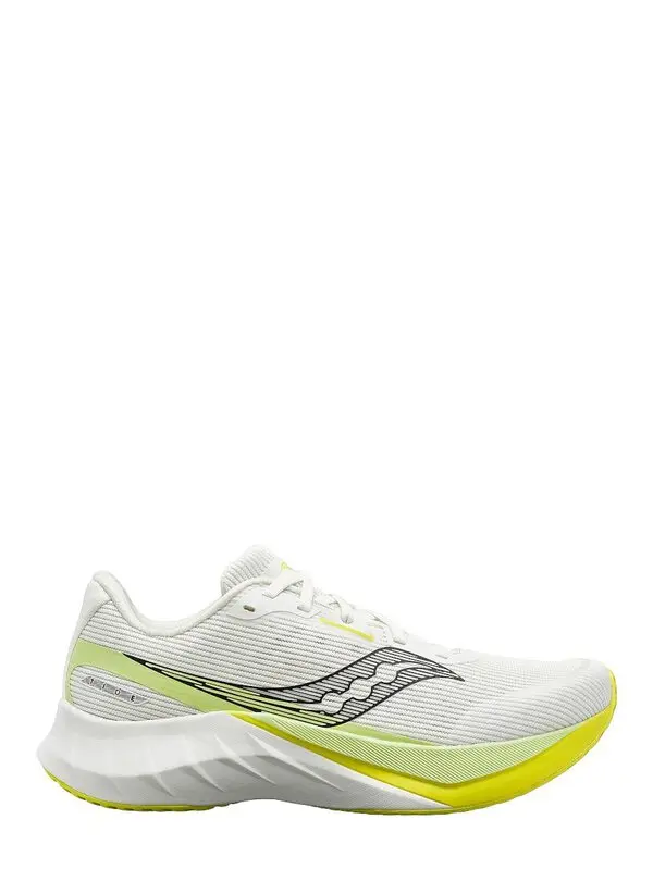 Saucony Tide 2in Athletic Sneakers - White/citron