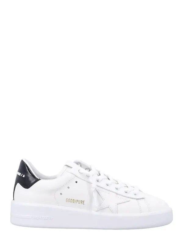 GOLDEN GOOSE Pure Starin Sneakers - Optic White/black